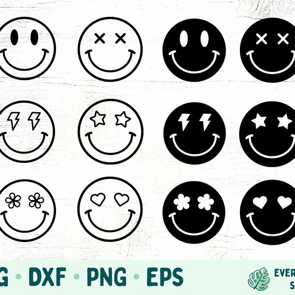 Plotterdatei smiley - Etsy.de