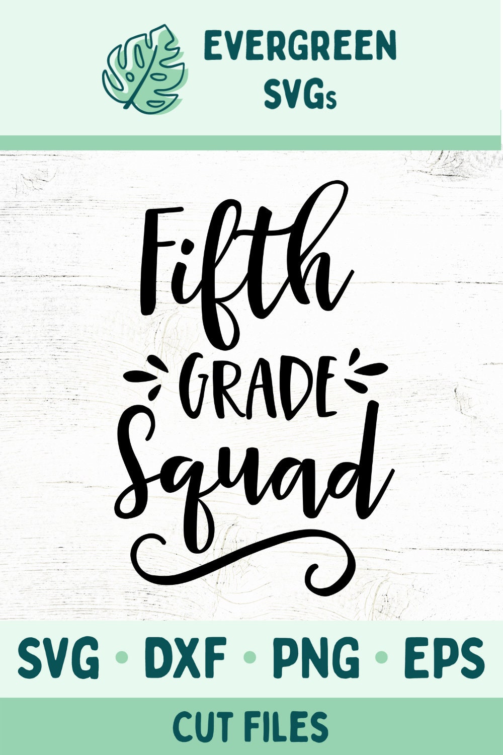 Fifth Grade Squad SVG Fifth Grade Svg Eps Png 5th Grade SVG - Etsy