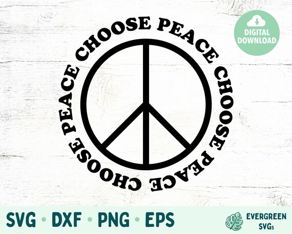 Peace Sign Symbol Font