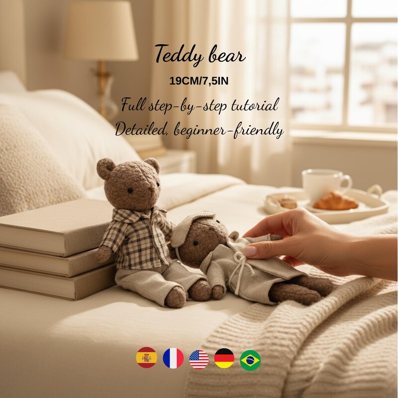 Teddy Soft Pajamas - Etsy