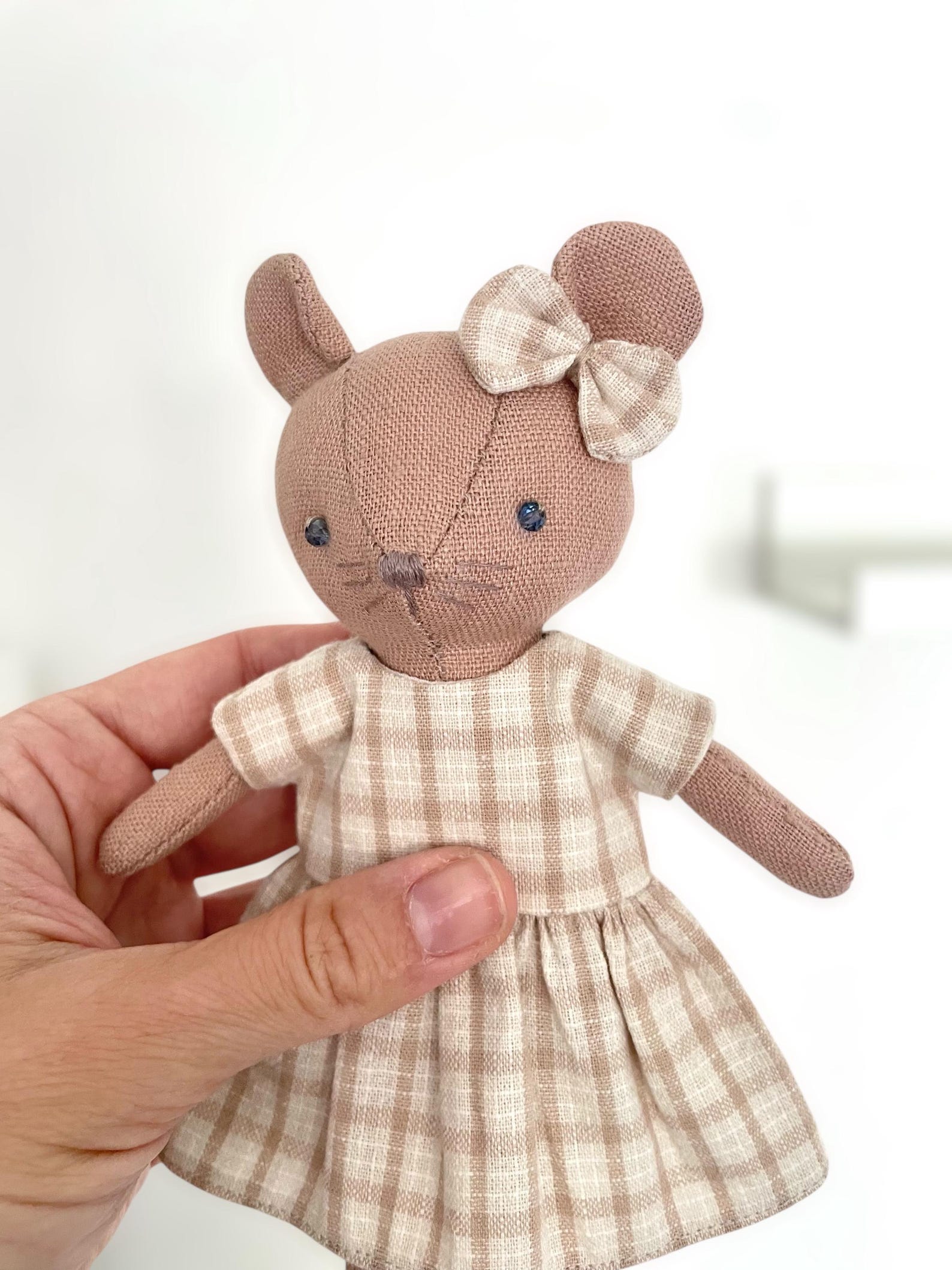 Mouse Sewing Pattern, Mouse Sewing Pattern, Mice Pattern, Toy Easy ...