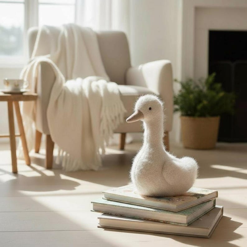 Goose Sewing Pattern: Stuffed Animal Goose Pattern, Small Soft Toy ...