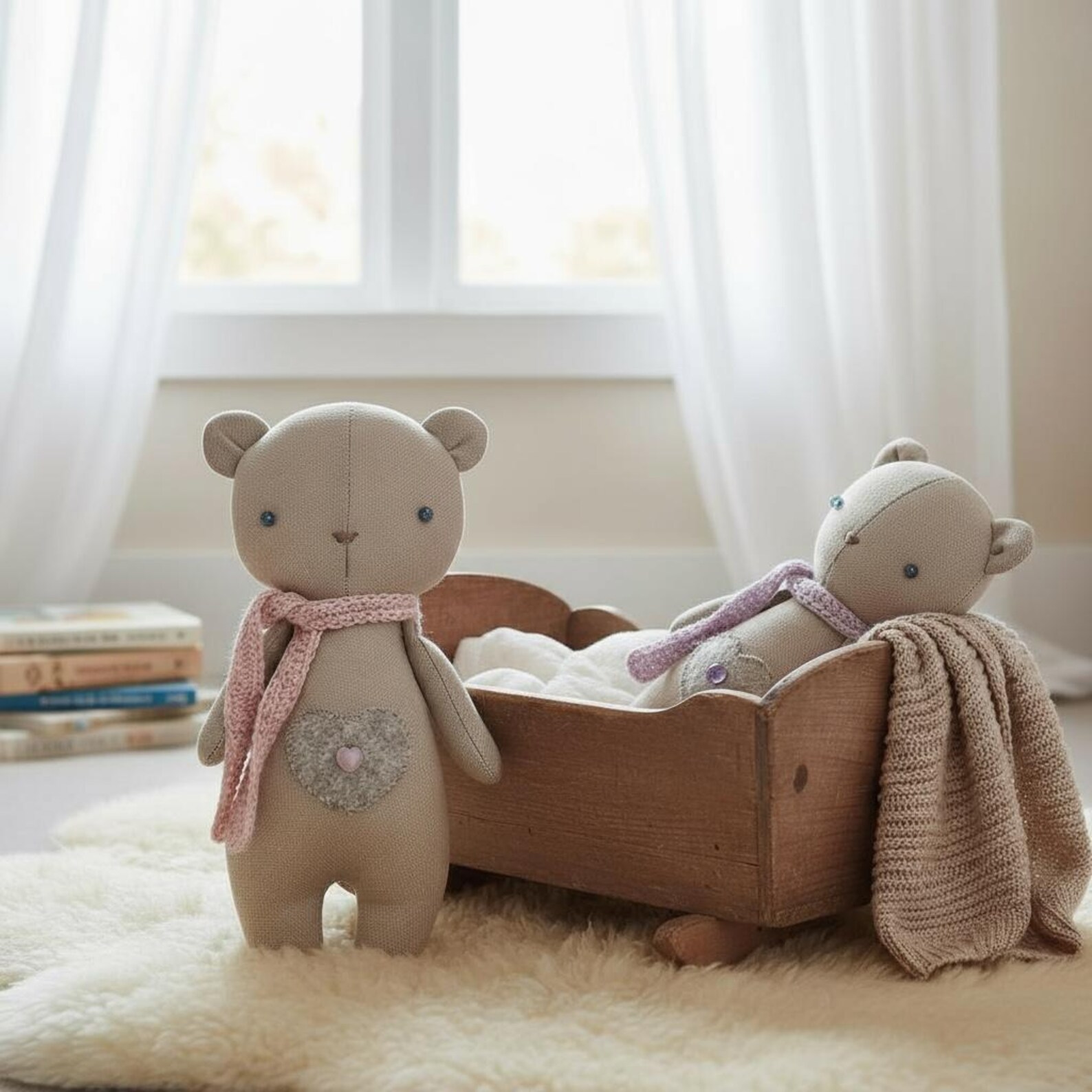 Teddybär Schnittmuster PDF, Memory Teddy Bär Schnittmuster, Easy Plüsch ...