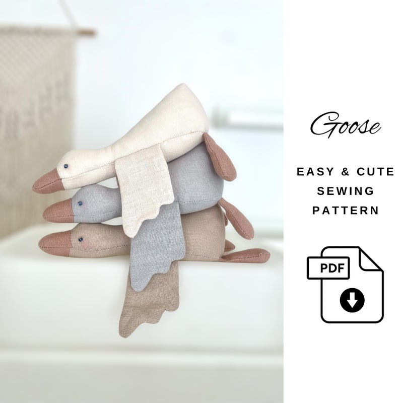 Stuffed Bird Sewing Patterns - Etsy