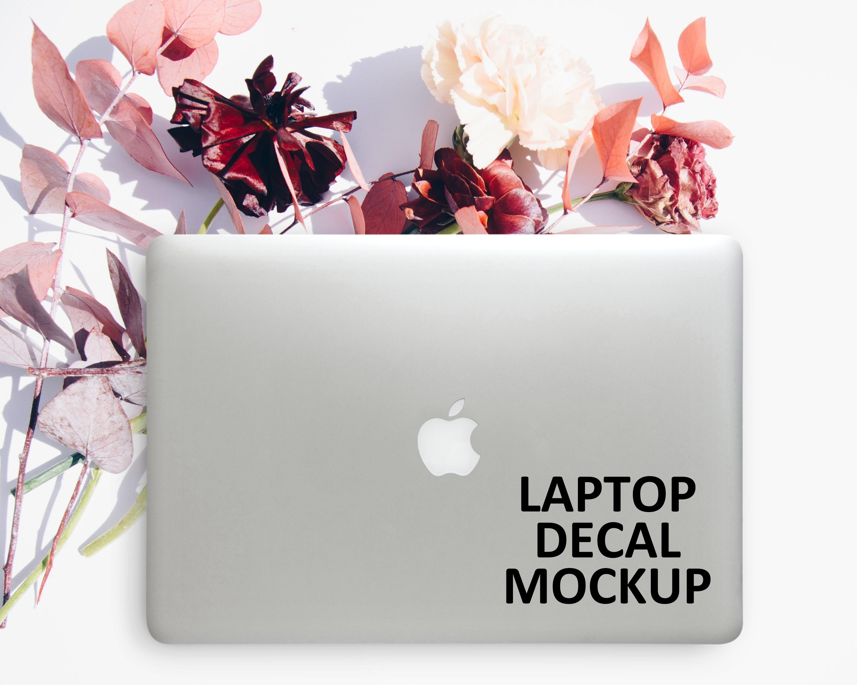 Laptop Decal Mockup Sticker Mockup Vinyl Decal Mockup Decal | Etsy