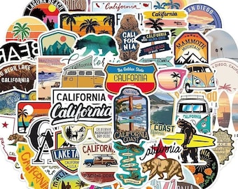 California Stickers - Etsy
