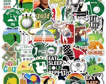Golf Stickers - Etsy