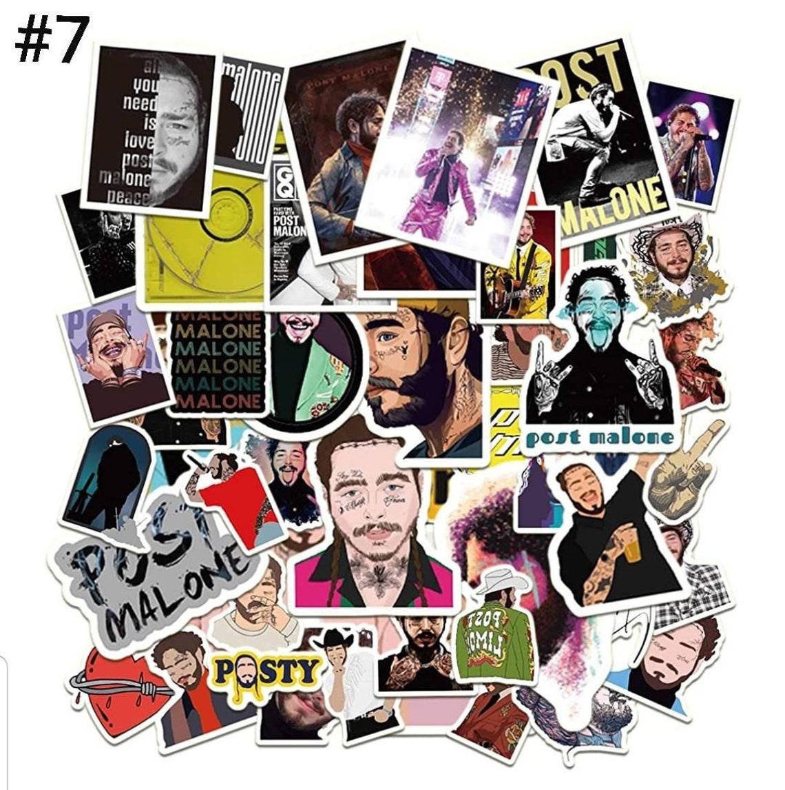 MUSIC ARTST Sticker Packs Music Stickers Celebrity Stickers | Etsy