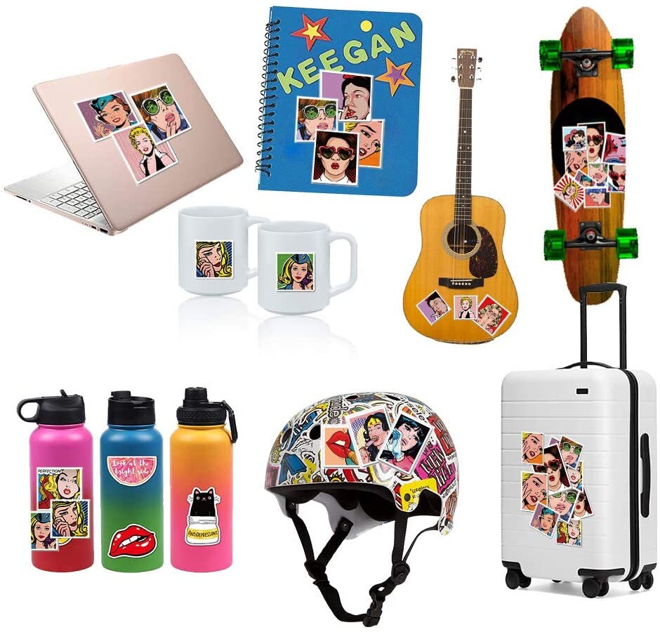 COMIC STYLE Sticker Packs Vintage Stickers Classic Stickers - Etsy