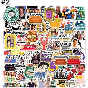 TV Shows Sticker Packs Sitcom Stickers Celebrity Stickers | Etsy