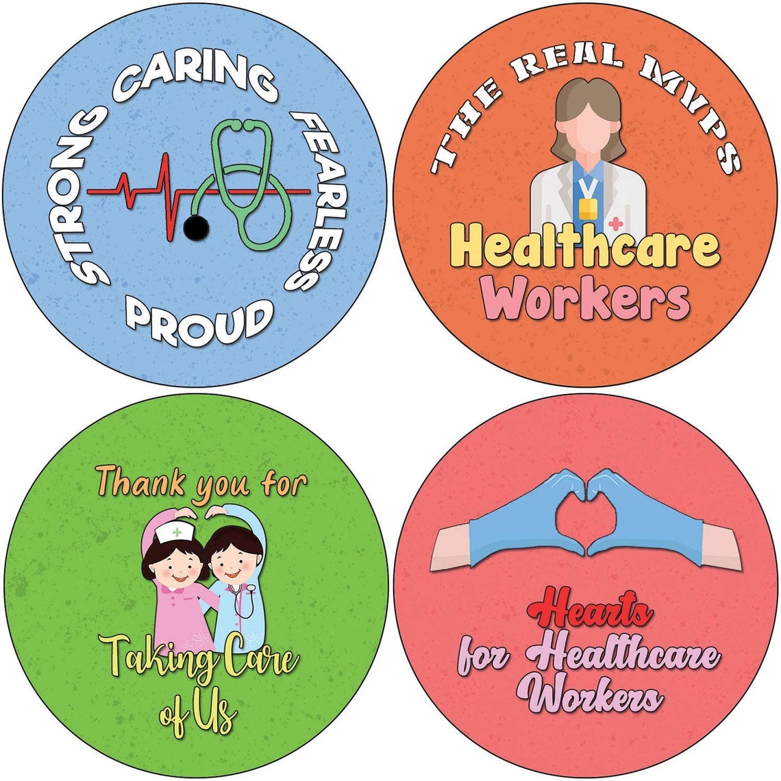 16 Healthcare Worker Stickers Medical Stickers Planner | Etsy
