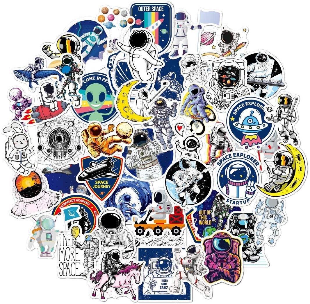 Craft Supplies & Tools Kids' Crafts Paper, Party & Kids Space Sticker ...