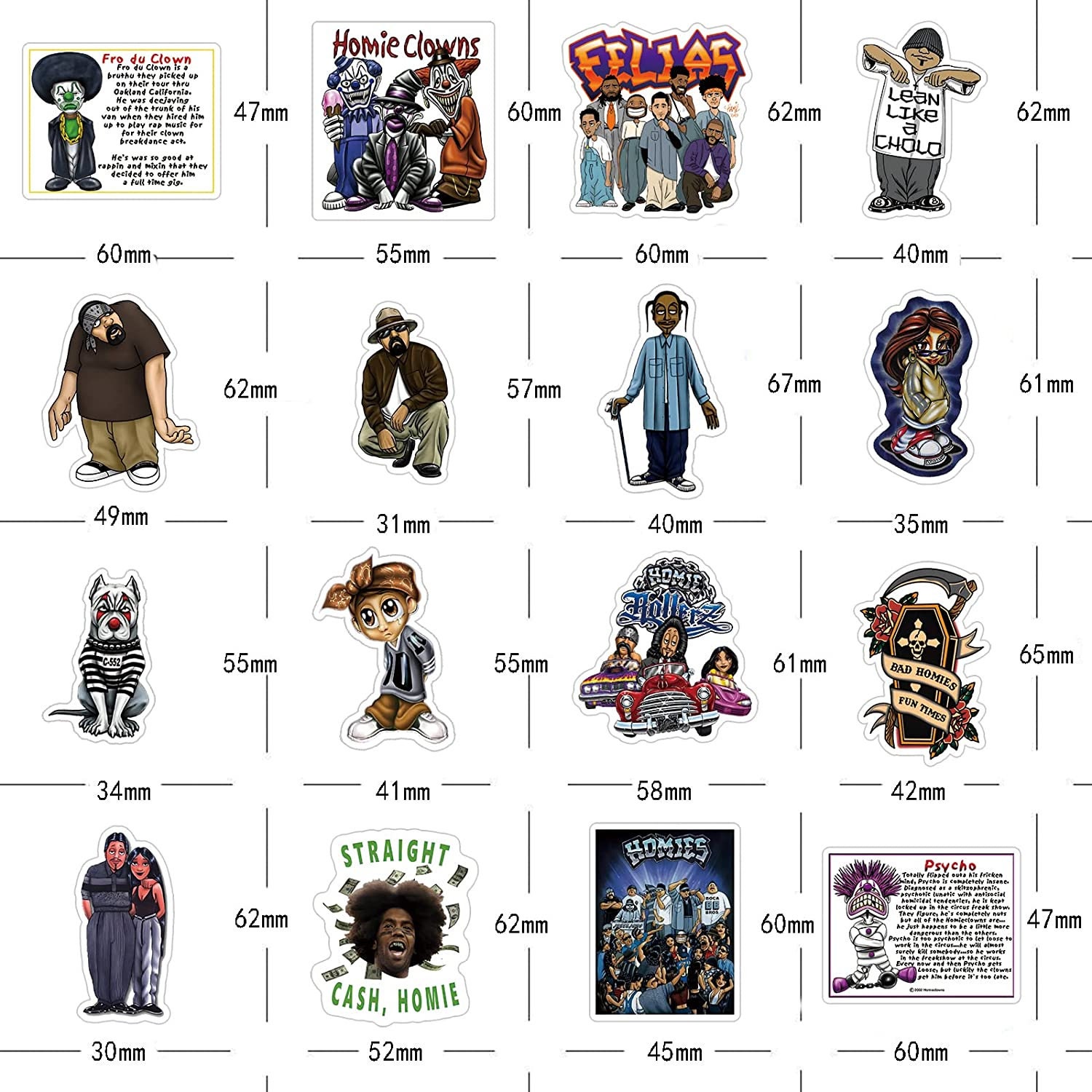 Homies Characters Names