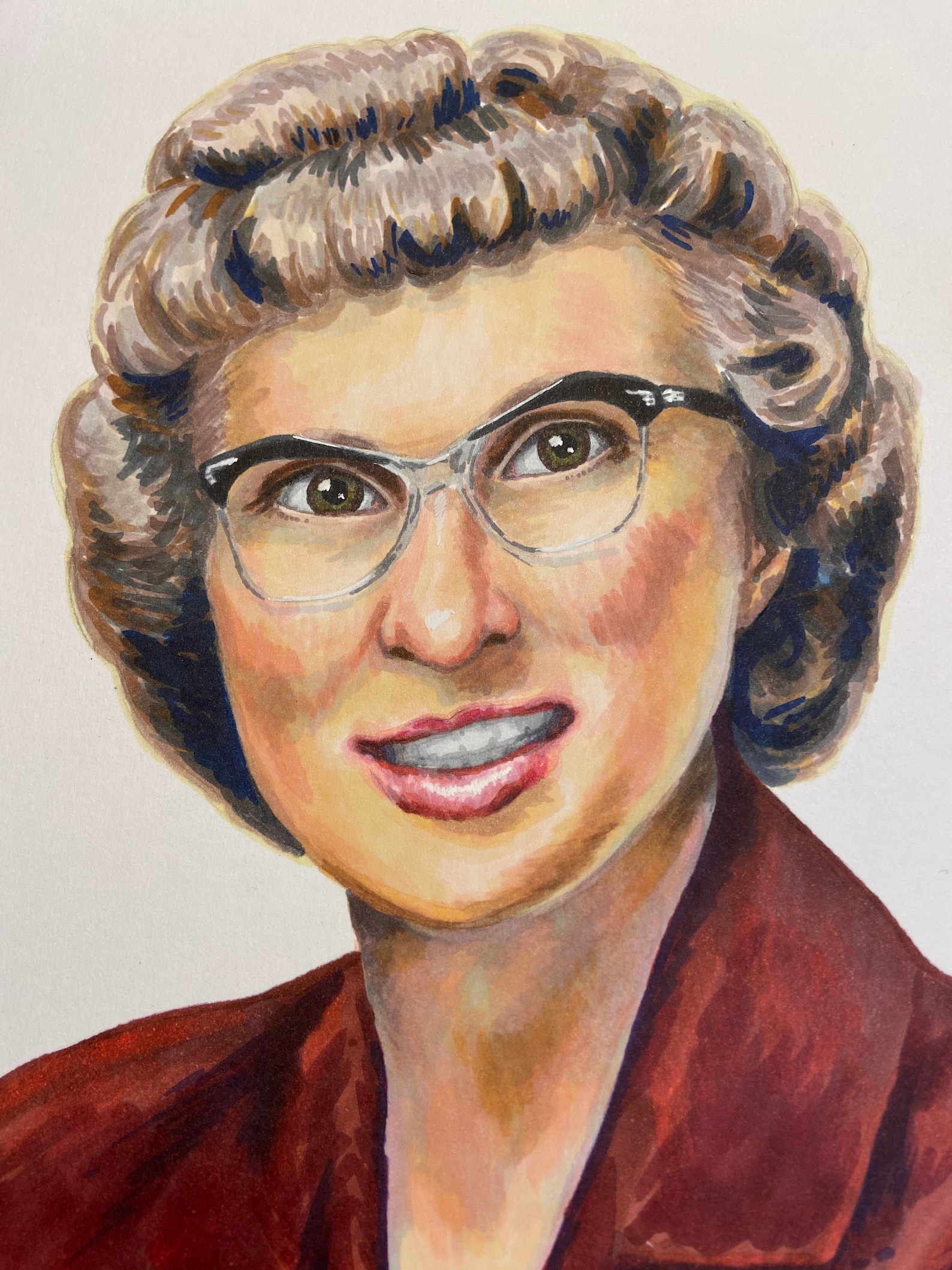 Custom Original Portrait, Marker Portrait, Art Gift, Personalized ...