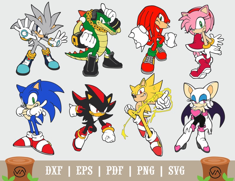 Sonic SVG Bundle Sonic Svg Tails Svg Easy Cut Layered By | Etsy Sonic SVG Bundle Sonic Svg Tails Svg Easy Cut Layered By | Etsy