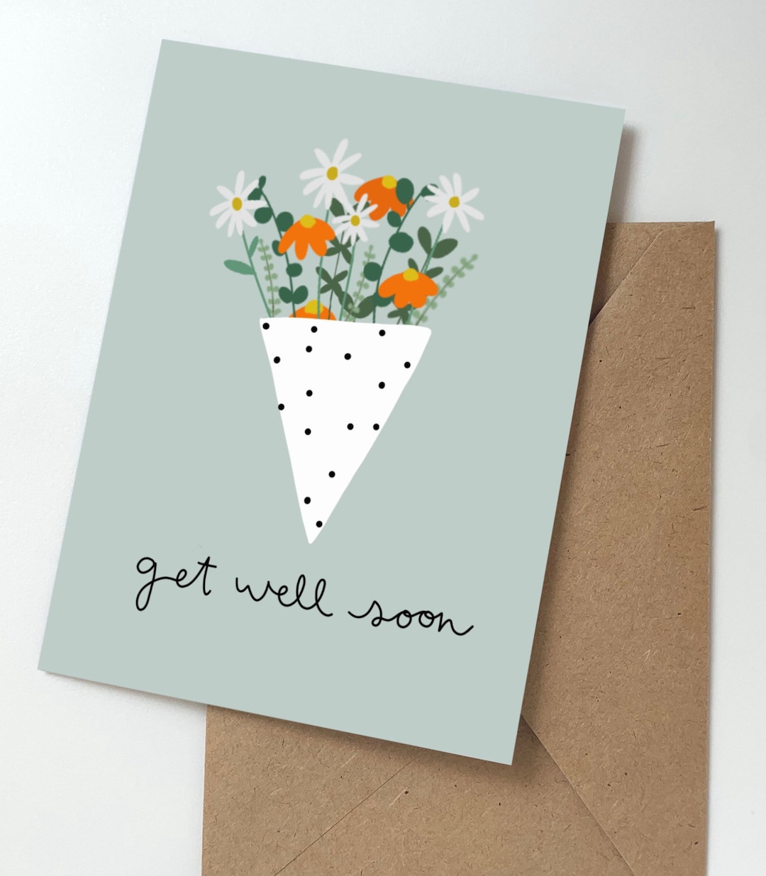 Cute Get Well Soon Card Printable - Etsy