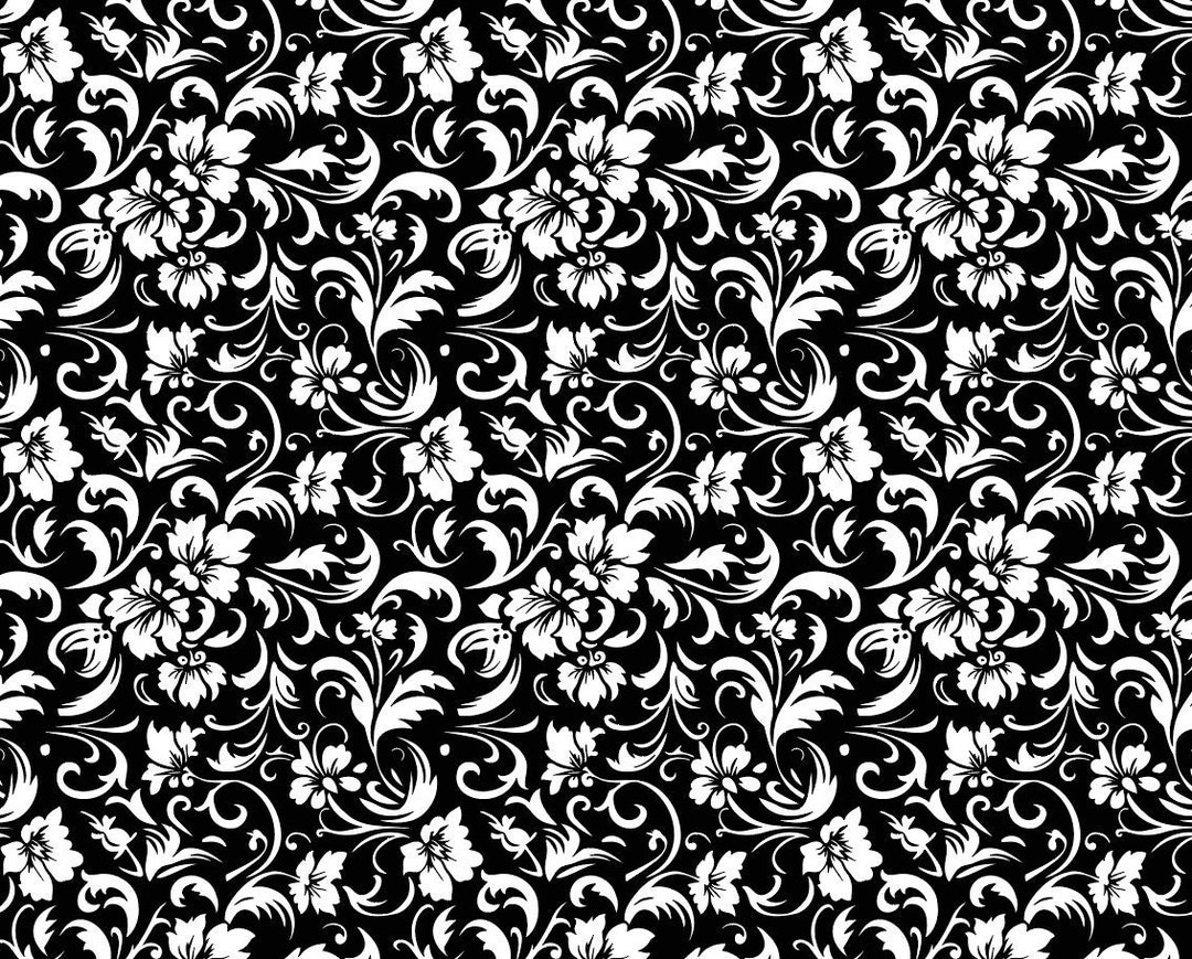 Tooled Leather Seamless Pattern Floral Svg, Floral Pattern Svg, Western ...
