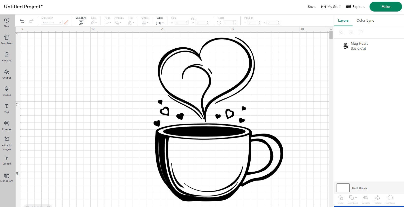 Mug Svg ,mug With Heart Steam Svg, Coffee Svg ,coffee Svg for Cricut ...