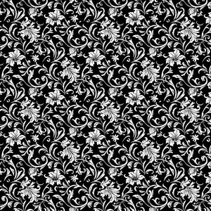 Seamless Scroll Pattern Svg,vector Seamless,floral Pattern, Digital ...