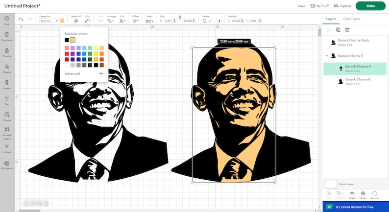 Barack Obama Smile Face Svg,black History Month Svg,historical Figures ...