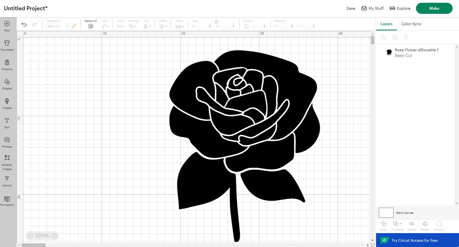 Single Rose SVG, Flower Svg, Rose Flower Svg, Flowers SVG, Roses Svg ...