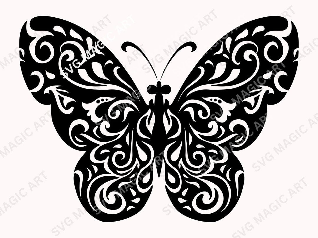 Butterfly Art Svg for Cricut, Butterfly Clipart,butterfly Laser Cut ...