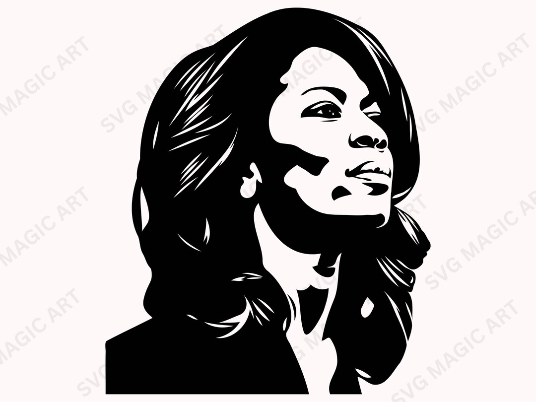 Michelle Obama Svg,black History Month Svg,empowered Women,historical ...