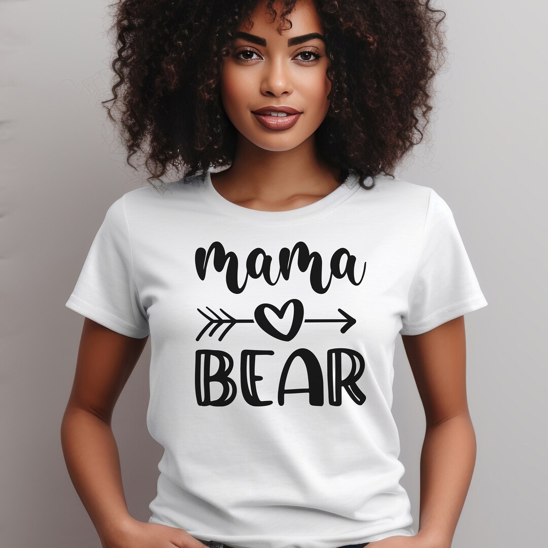 Mama Bear Svg Png, Bear Mama Svg, Mama Baby Bear Svg, Mom Life Svg ...