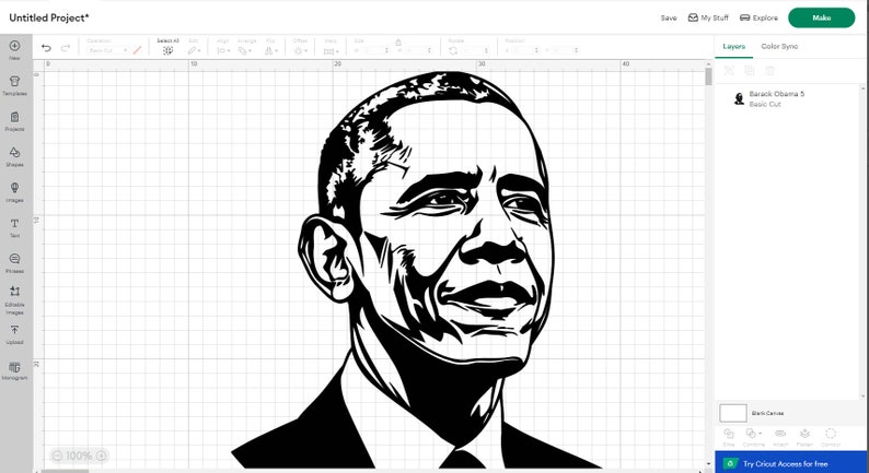 Barack Obama Svg,black History Month Svg,historical Figures,black and ...