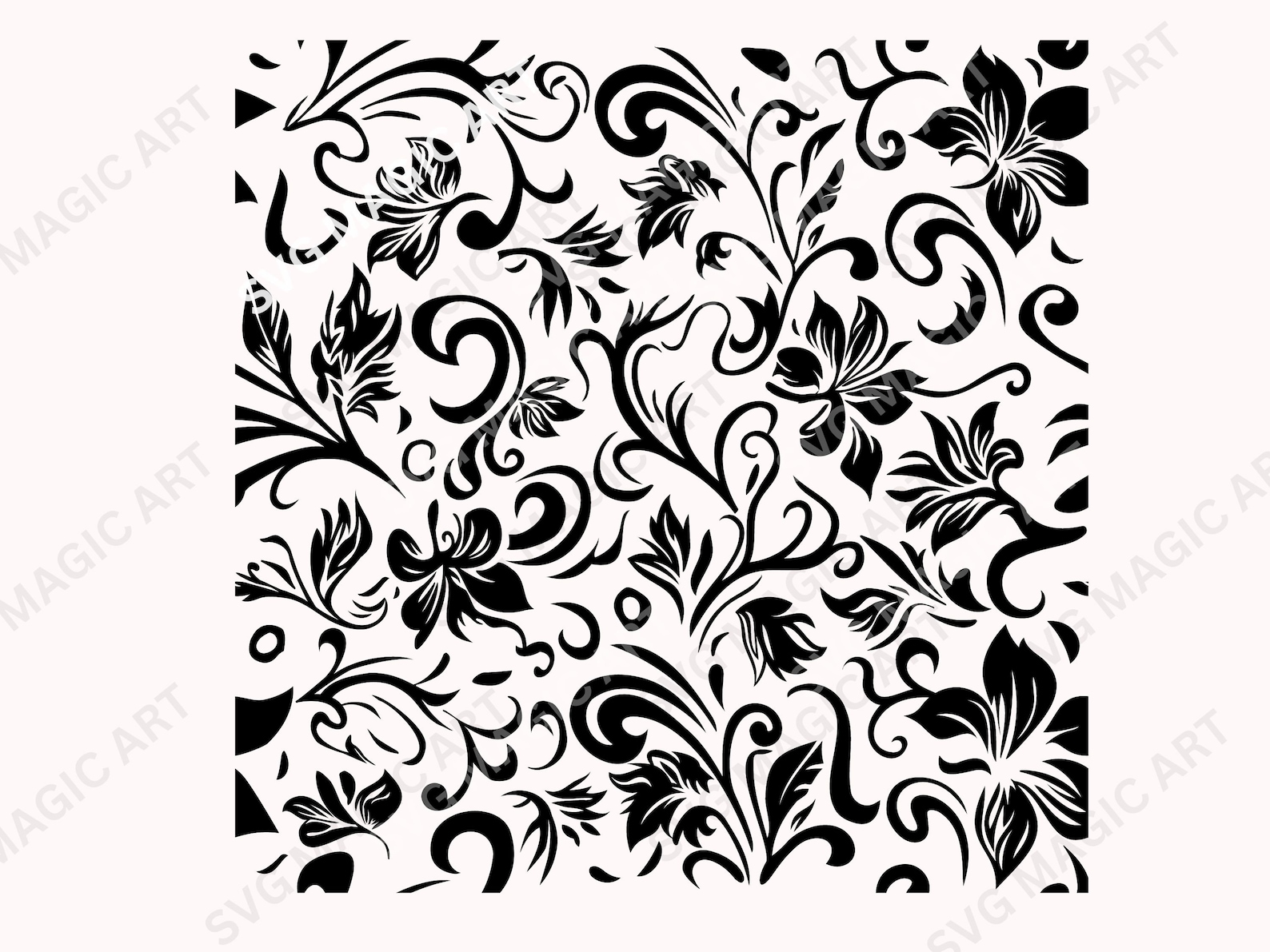 Tooled Leather SVG, Western Tooled Leather,tooling Leather, Seamless ...