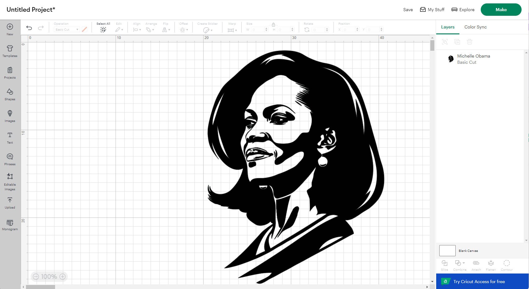 Michelle Obama Svg,black History Month Svg,empowered Women,historical ...