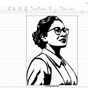 Black History Rosa Parks Svg,png Clipart Digital Cut File Download for ...