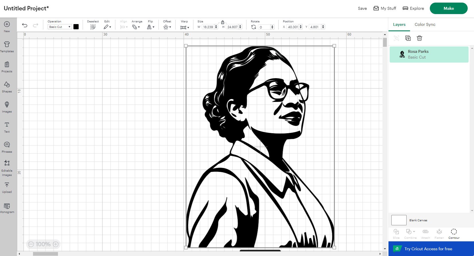 Black History Rosa Parks Svg,png Clipart Digital Cut File Download for ...