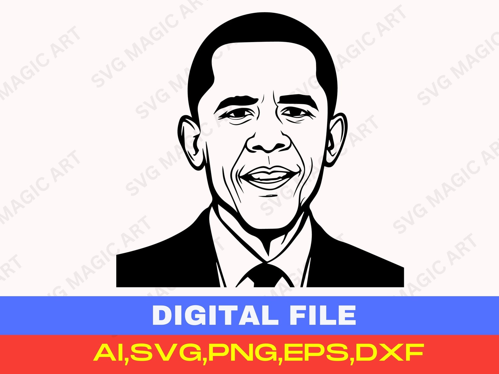 Barack Obama Barry Michelle Democrate Hero SVG ,president Barack Obama ...
