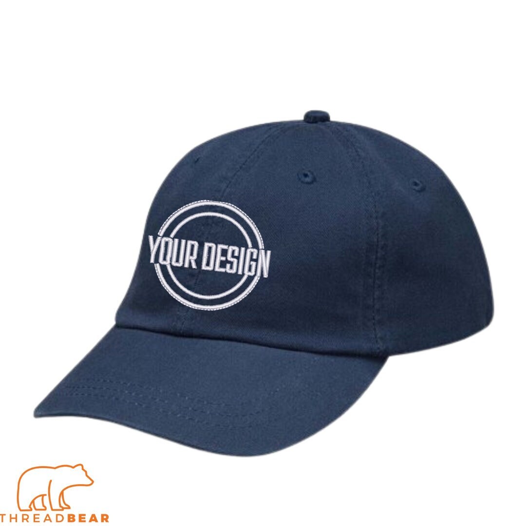 Custom Embroidered Dad Hat / Adams Brand True Colors Cap / Custom Logo ...