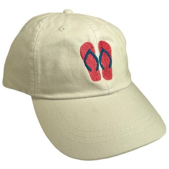 Flip Flop Baseball Cap Flip Flop Hat Beach Hat Vacation | Etsy Canada