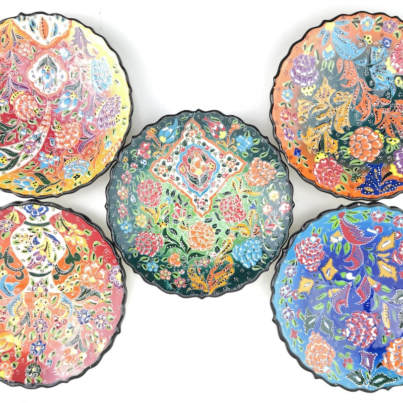 Turkish Plates to Hang - Etsy