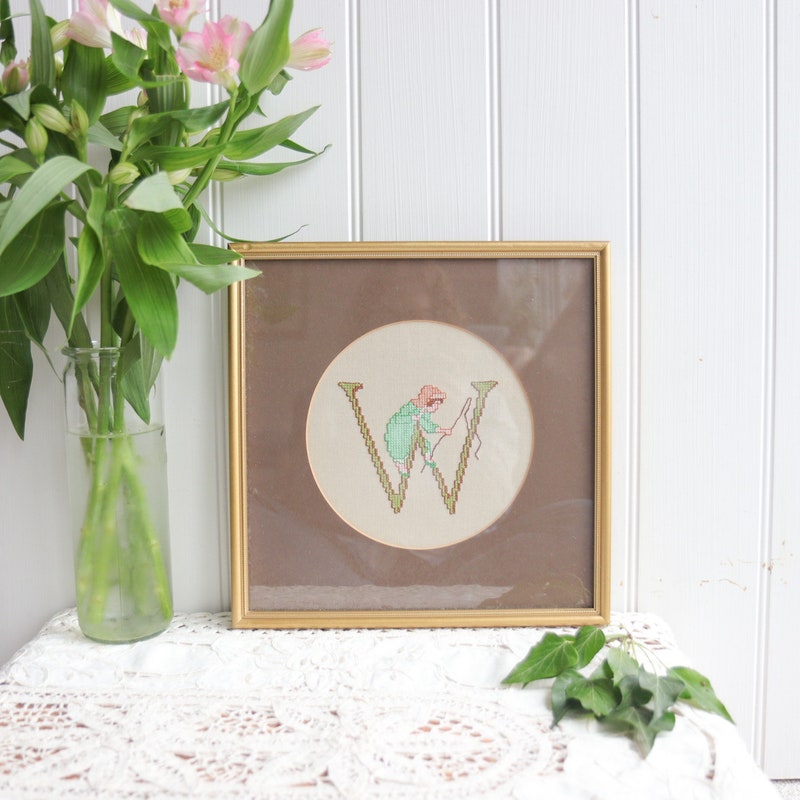 Letter W Monogram - Etsy