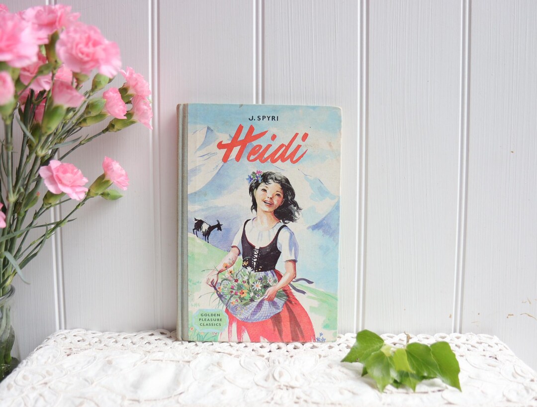 Vintage Heidi Story Book by J Spyri - Published in 1967 - Beautifully ...