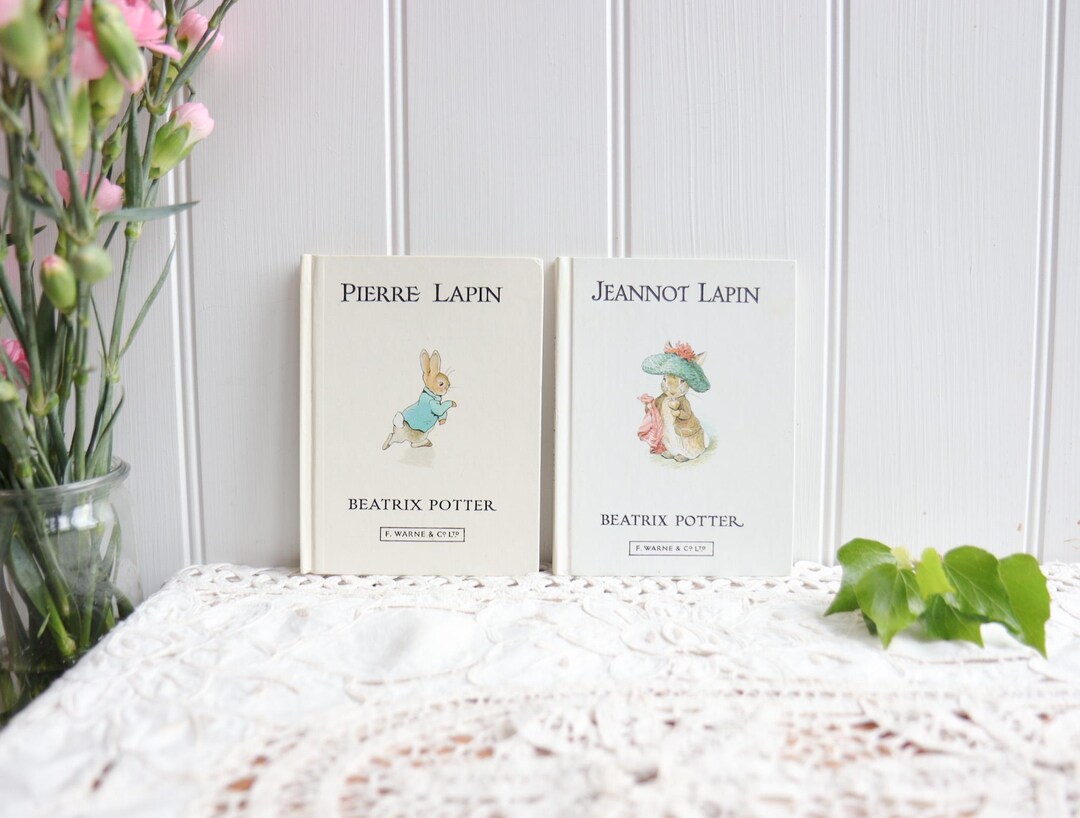 Vintage Pierre Lapin & Jeannot Lapin by Beatrix Potter Sold as a Pair ...