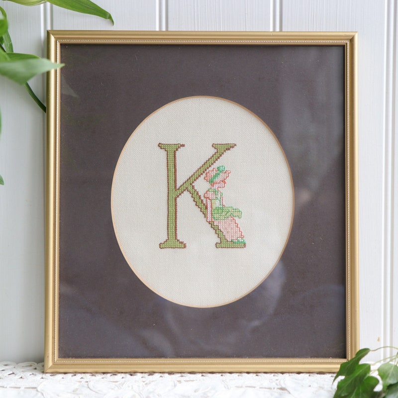 Monogram K - Etsy