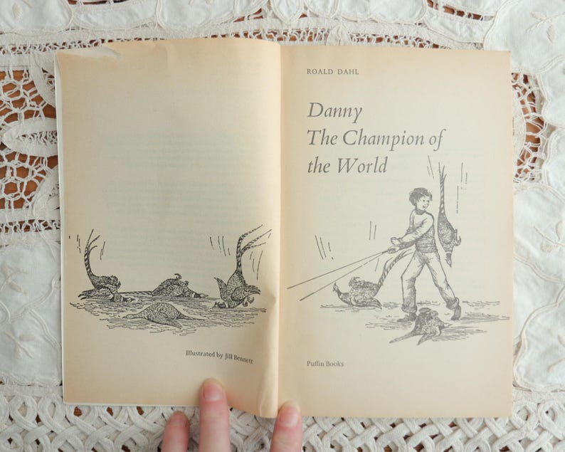 Vintage Danny the Champion of the World Book by Roald Dahl - From the ...