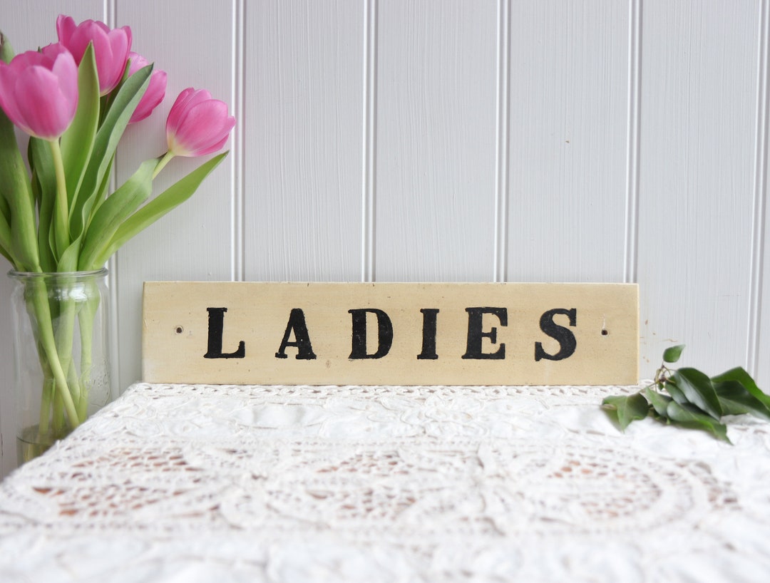 Vintage Ladies Sign - Etsy