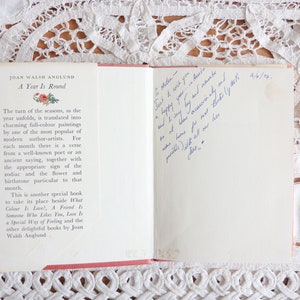 A Year is Round Book by Joan Walsh Anglund - Etsy