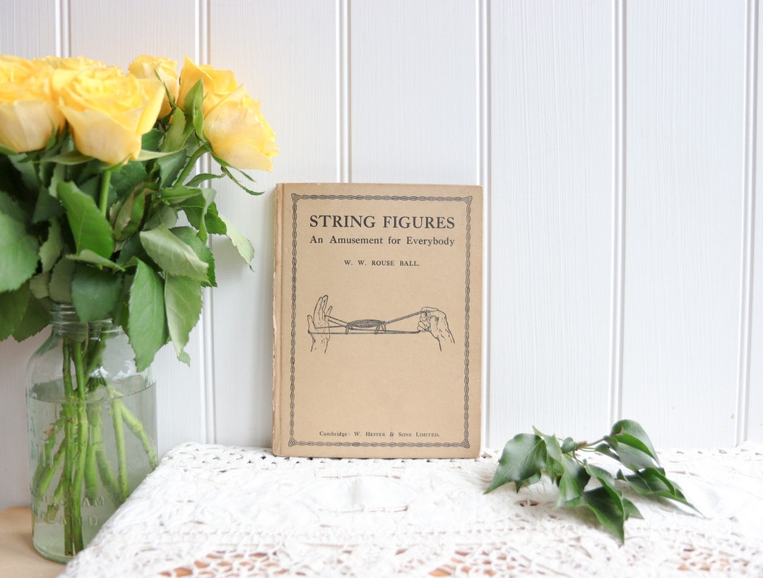 String Figures by W W Rouse Ball - Etsy