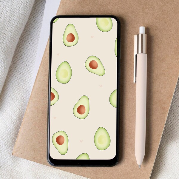 Avocado Wallpaper - Etsy