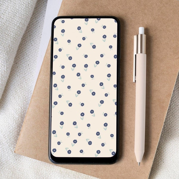 Floral Wallpaper - Etsy