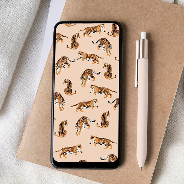 Year of the Tiger Wallpaper - Etsy
