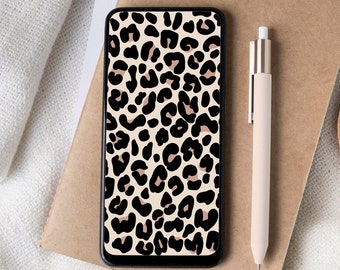 Leopard Iphone Wallpaper | Animal Print Lock Screen | Abstract Phone ...