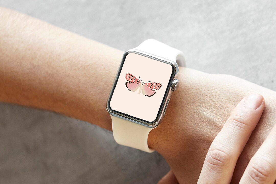 Boho Watch Wallpaper Butterfly Apple Watch Face Cute Smartwatch ...